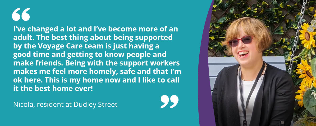 Rebuilding Nicola’s confidence - Voyage Care