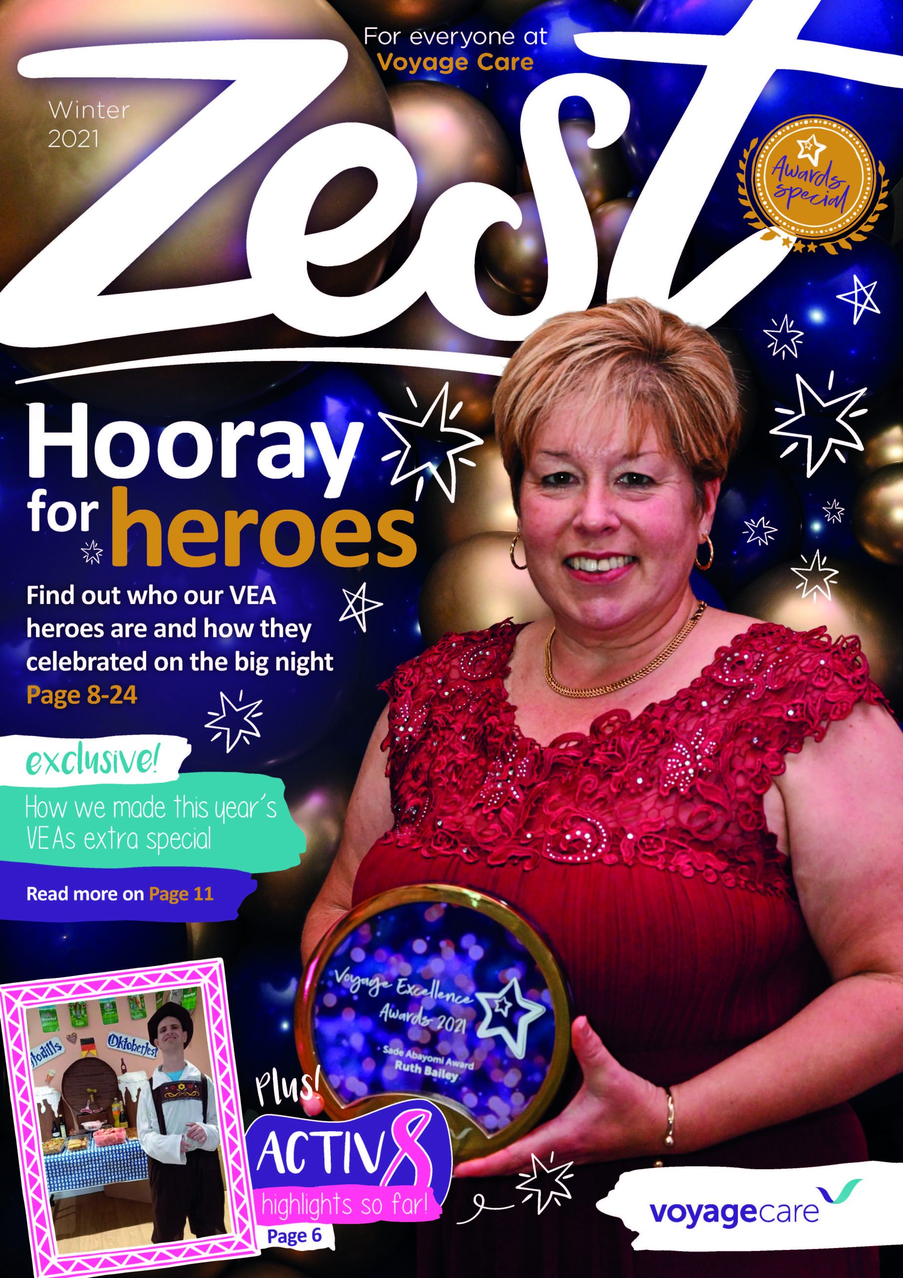 Zest - Autumn 2021, Awards Special - Voyage Care